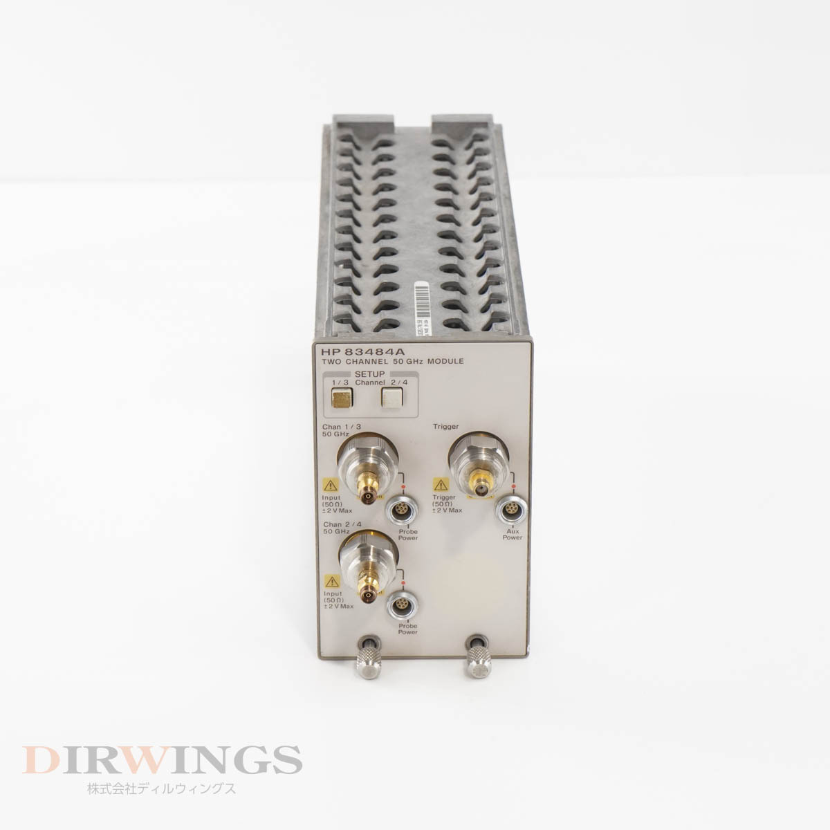 DW 8日保証 83484A hp Agilent アジレント Keysight キーサイト TWO CHANNEL 50GHz ...