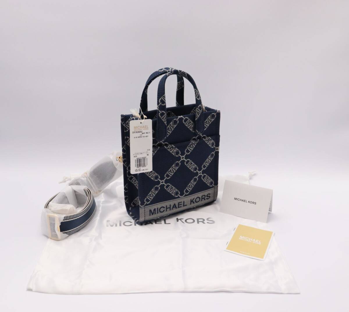 定価39 600円 MICHAEL KORS マイケルコース GIGI NS ショッパートート クロスボディ エクストラスモール - MK ...