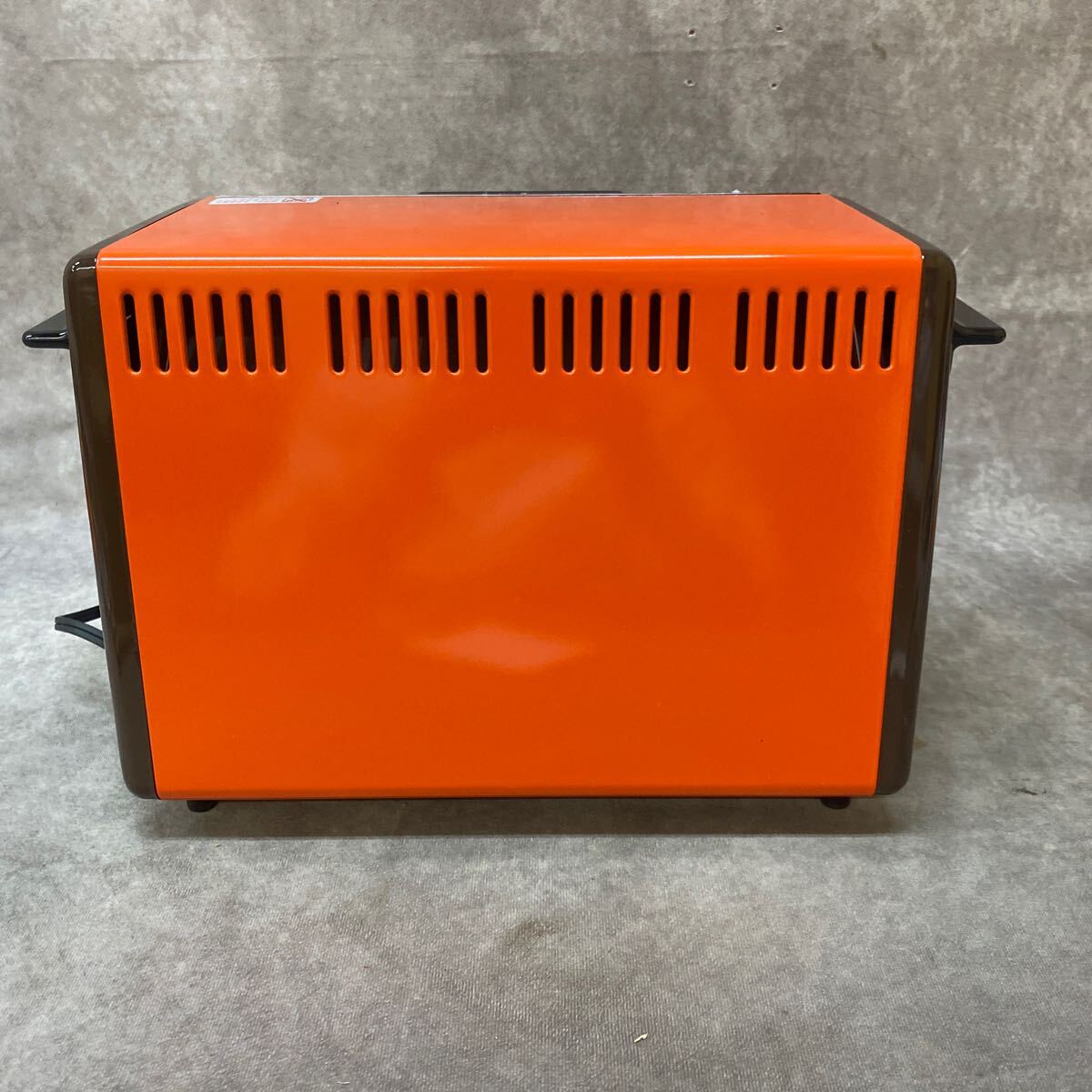 レトロ オーブントースター NEC BT-6201 昭和 ポップ 当時物 レトロな暮らし oven-toaster オレンジ(トースター ...