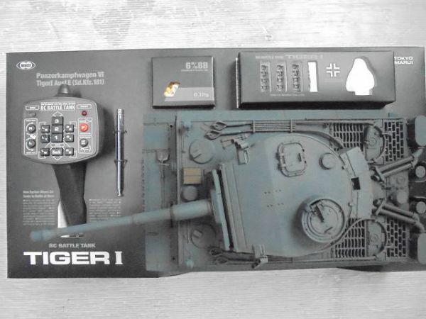 K673 MARUI 東京マルイRC BATTLE TANK TIGER1 Panzer Kampfwagen(ミリタリー)｜売買された ...