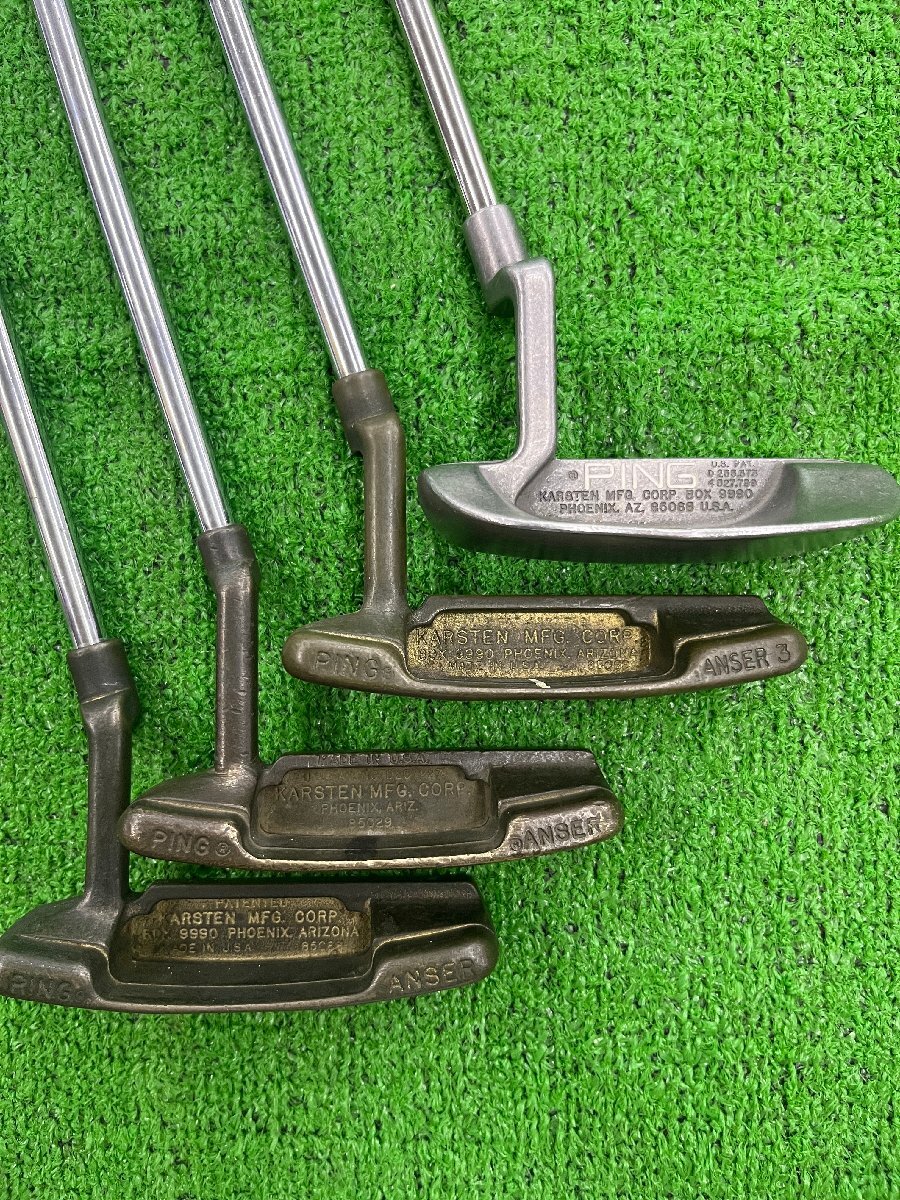 PING ピン オールドパター4本セット A-0620-1 配送サイズC(PING)｜売買されたオークション情報、yahooの商品情報をアーカイブ公開 - オークファン（aucfan.com）