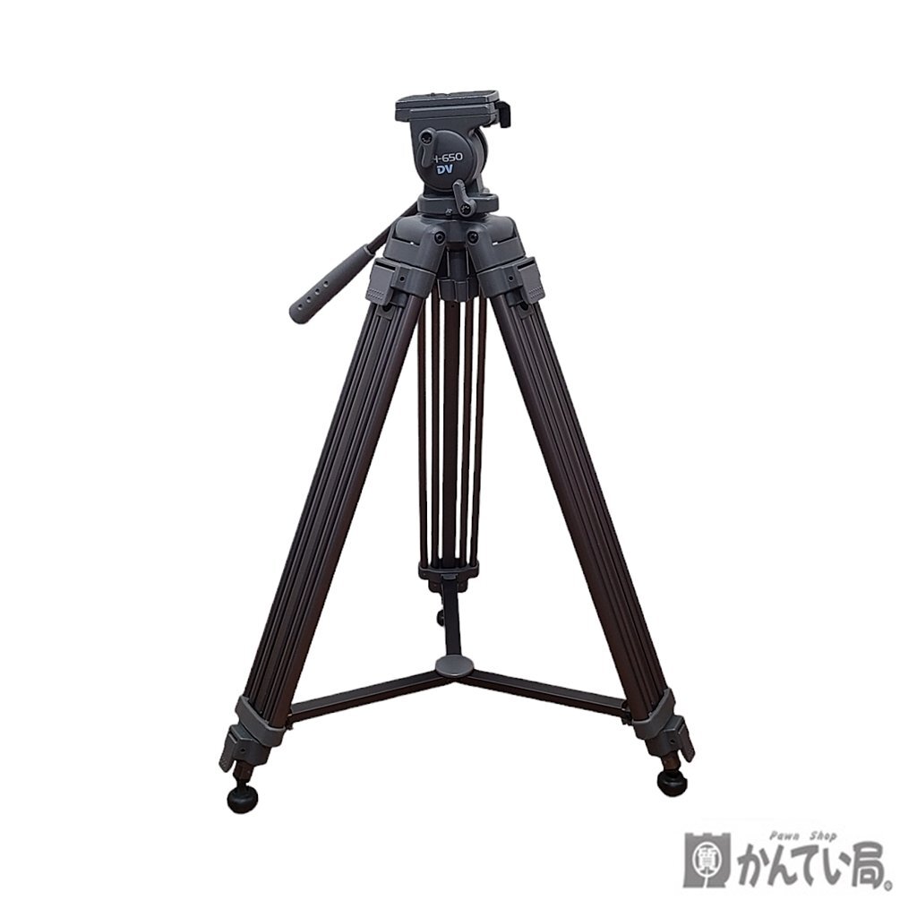 Libec リーベック TH-650 DV 三脚 ビデオ三脚 三段三脚 TRIPOD CASE TC-6 ソフトケース付き 現状販売品(三脚 ...