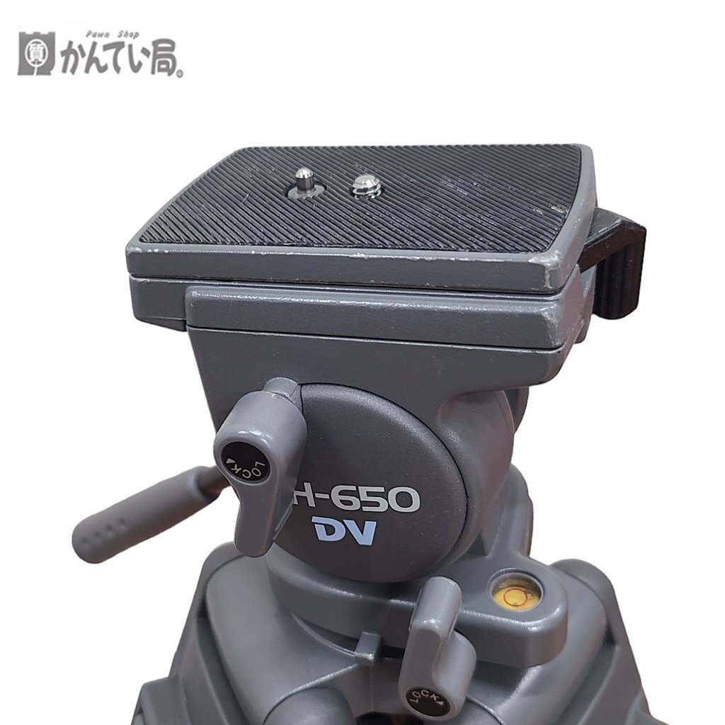 Libec リーベック TH-650 DV 三脚 ビデオ三脚 三段三脚 TRIPOD CASE TC-6 ソフトケース付き 現状販売品(三脚 ...