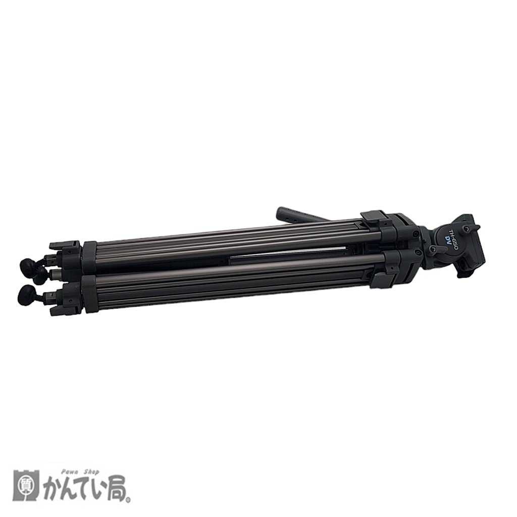 Libec リーベック TH-650 DV 三脚 ビデオ三脚 三段三脚 TRIPOD CASE TC-6 ソフトケース付き 現状販売品(三脚 ...