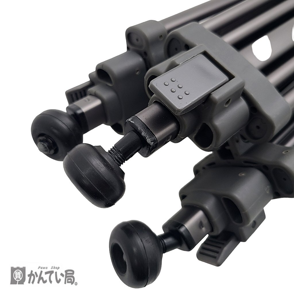 Libec リーベック TH-650 DV 三脚 ビデオ三脚 三段三脚 TRIPOD CASE TC-6 ソフトケース付き 現状販売品(三脚 ...