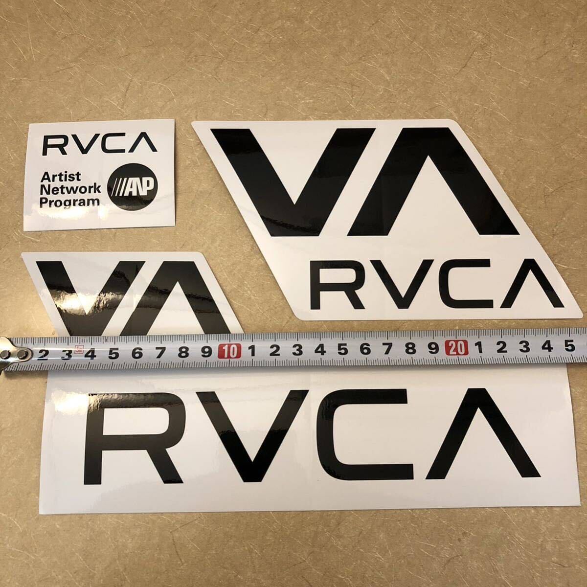 RVCA ルーカ プリントステッカー 4点セット シール ルカ スケボー スケートボール サーフボード(ステッカー)｜売買されたオークション ...