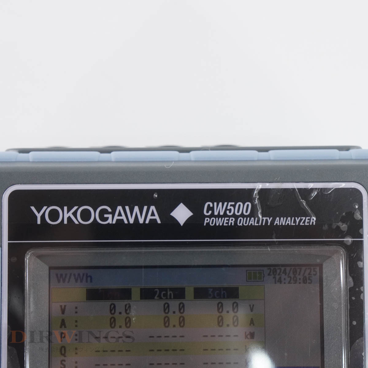 DW 8日保証 12/2022CAL CW500 -B1 YOKOGAWA 横河 POWER QUALITY ANALYZER 電源品質 ...