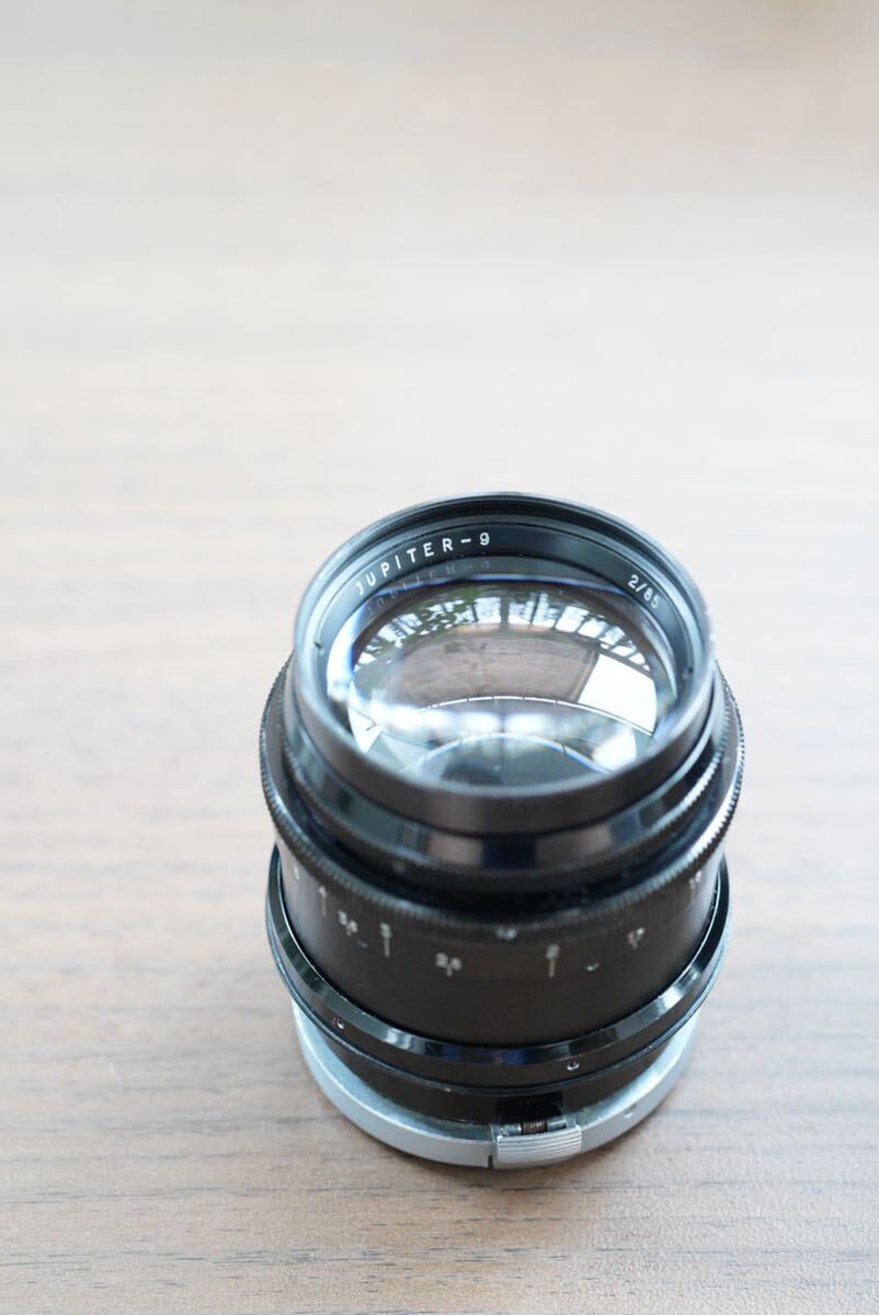 超 極 ブラック Jupiter-9 85mm f2 コンタックスRFマウント 旧コンタックスRFマウント外爪 オールドレンズ 単焦点 ...
