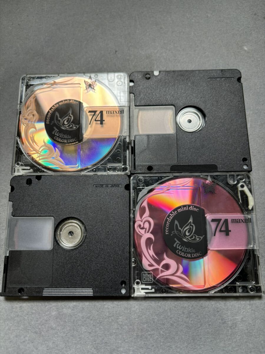 MD ミニディスク minidisc 初期化済 マクセル maxell Twinkle 74 10枚セット(記録媒体)｜売買されたオークション ...
