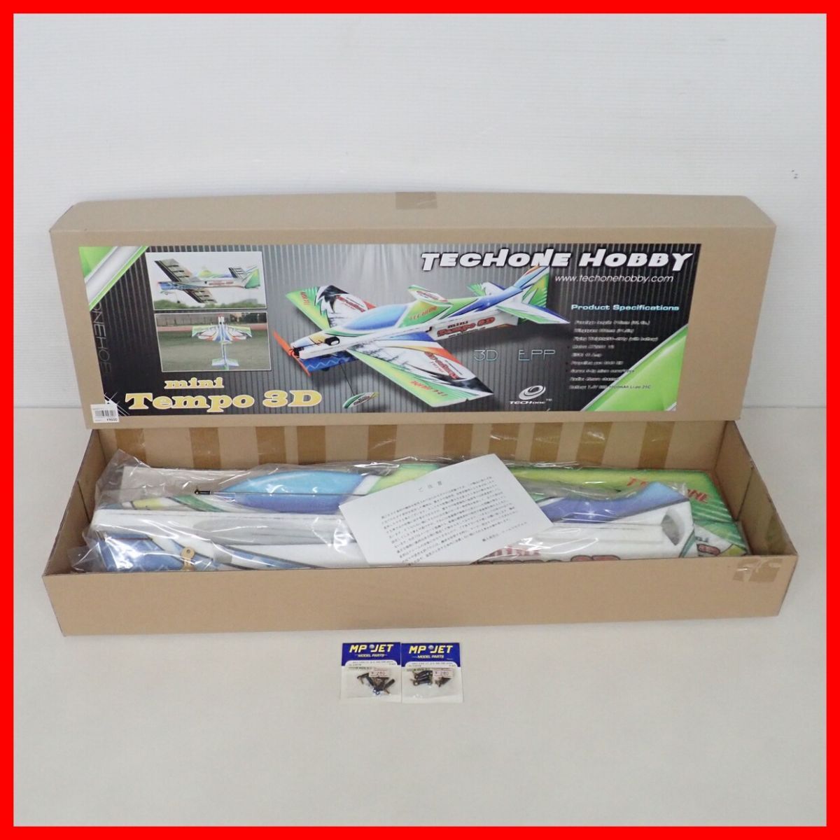 未組立 TECHONE mini Tempo 3D EPP 機体キット メカレス ラジコン飛行機キット 40(組立キット（電動）)｜売買されたオークション情報、yahooの商品情報をアーカイブ ...
