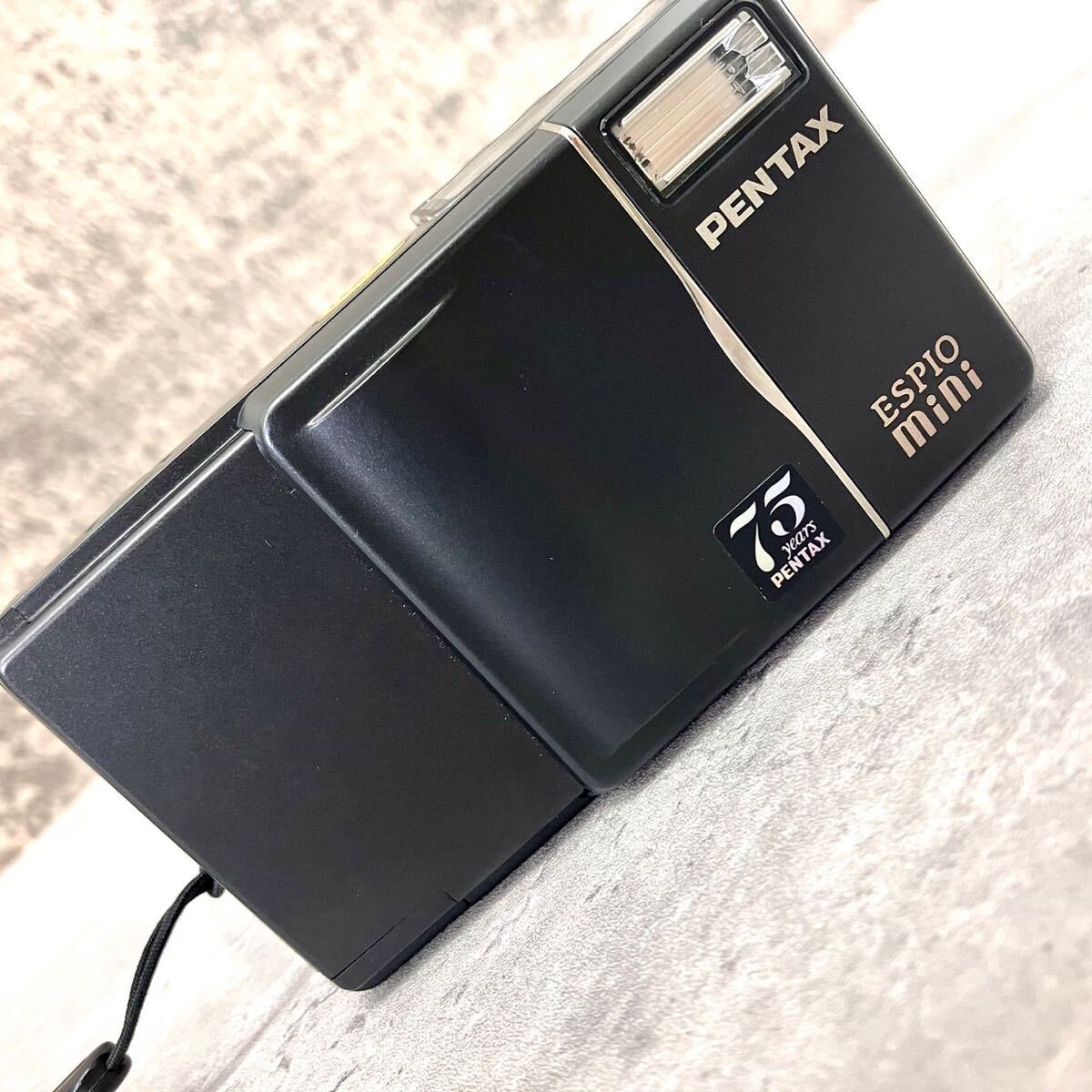 240803-456-57 TM1700 PENTAX ペンタックス ESPIO mini 75years フィルムカメラ(コンパクトカメラ ...