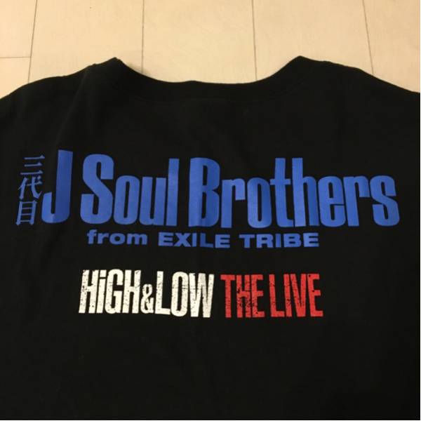 ハイアンドロー ハイロー 会場限定 Tシャツ JSB 三代目 ブラック(その他)｜売買されたオークション情報、yahooの商品情報をアーカイブ公開 - オークファン（aucfan.com）