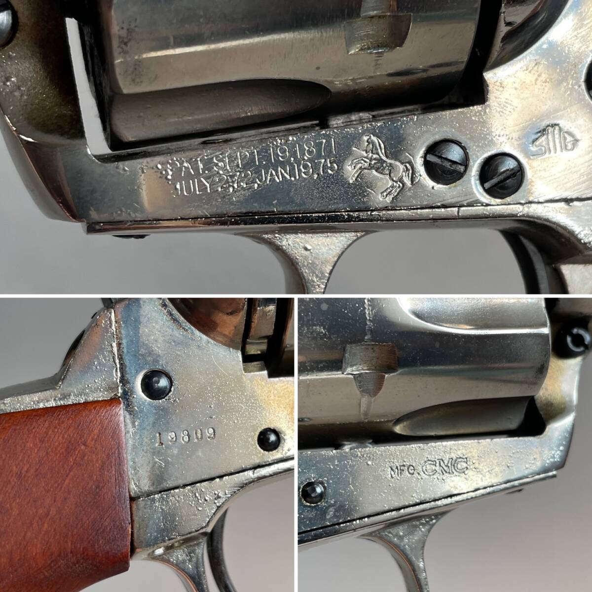 MS1778 Tokyo CMC MFG COLT コルト S.A.A. Revolver Caliber .45 Zinc Die-Cast ...