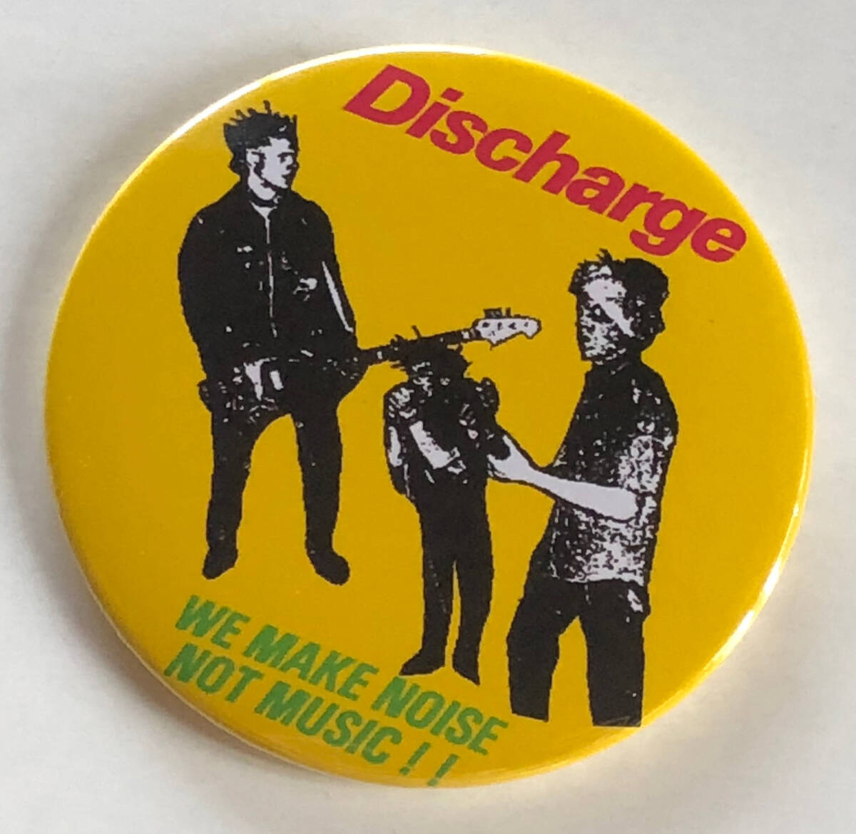 DISCHARGE - We Make Noise Not Music 2 缶バッジ 54mm #UK #punk #80's cult ...