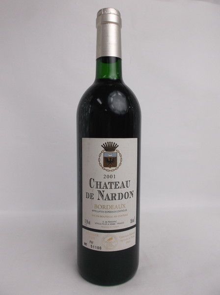 古酒/CHATEAU DE NARDON シャトー ド ナルドン 2001 赤/5167(その他)｜売買されたオークション情報、yahooの ...