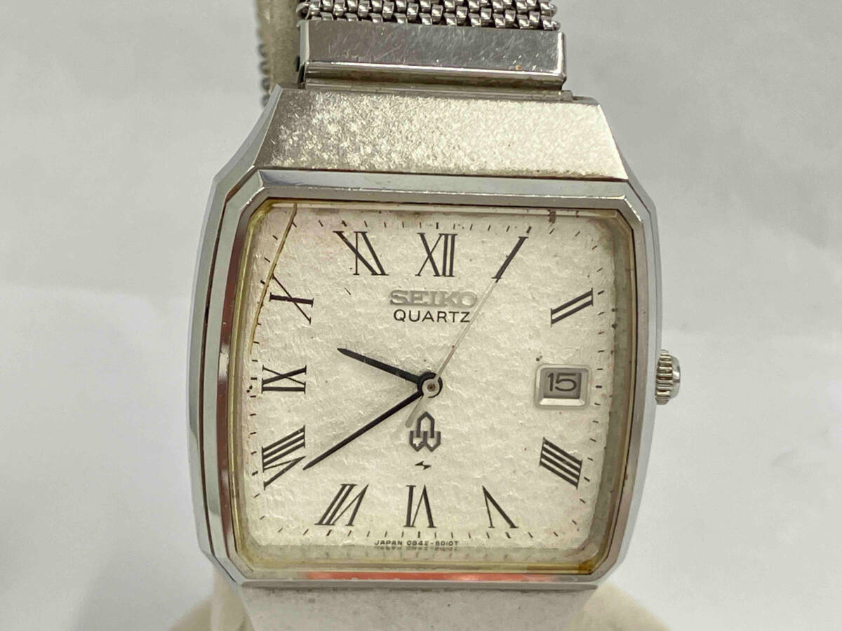 ジャンク SEIKO セイコー 0842-5010 6N2670 風防内汚れ有り ベルト非純正 クォーツ 腕時計(その他)｜売買された ...