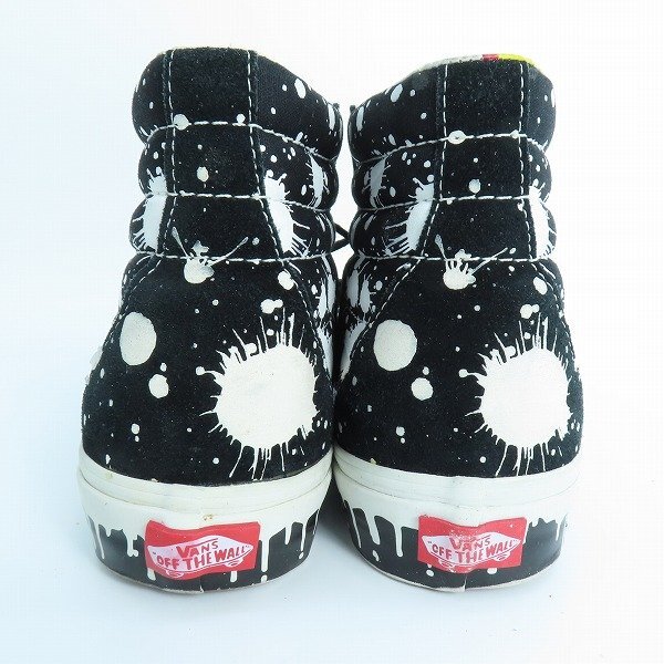 難有 VANS/バンズ SK8-HI/スケートハイ ペイントデザイン ハイカットスニーカー TB40/8.5 /080(26.5cm)｜売買されたオークション情報、yahooの商品情報を ...