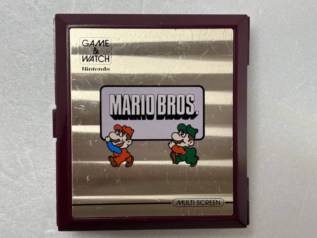 任天堂 ニンテンドー ゲームウォッチ MW-56 マリオブラザーズ マリオブロス GAME WATCH MARIO BROS(ゲームウォッチ ...