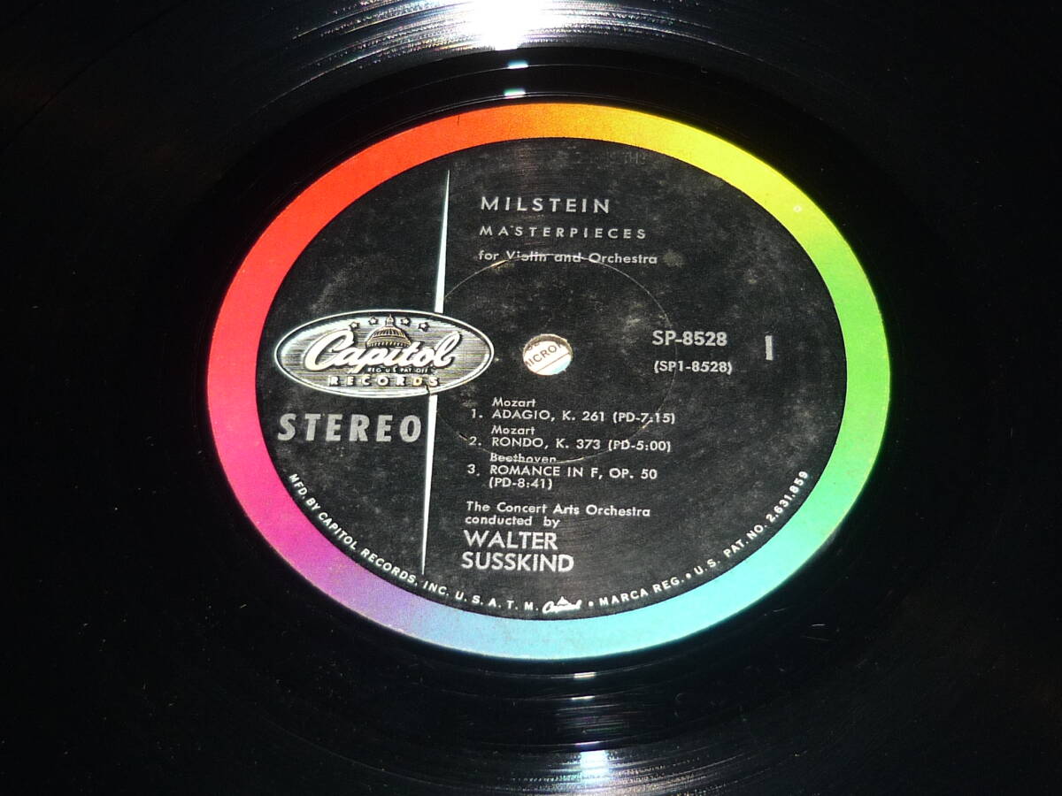 Milstein / Masterpieces For Violin / Nathan Milstein Walter Susskind ...