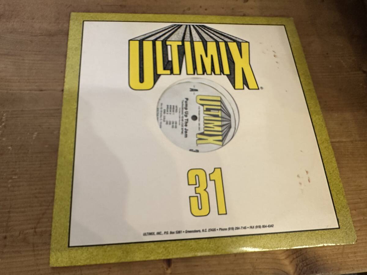 12” Ultimix 31 / ユーロ ヴォーカル ハウス クラシック Technotronic / Pump Up The Jam ...