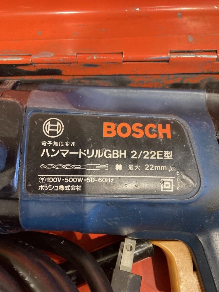 021 おすすめ商品 BOSCH ボッシュ ハンマードリル GBH2/22E型(本体)｜売買されたオークション情報、yahooの商品情報をアーカイブ公開 - オークファン（aucfan.com）