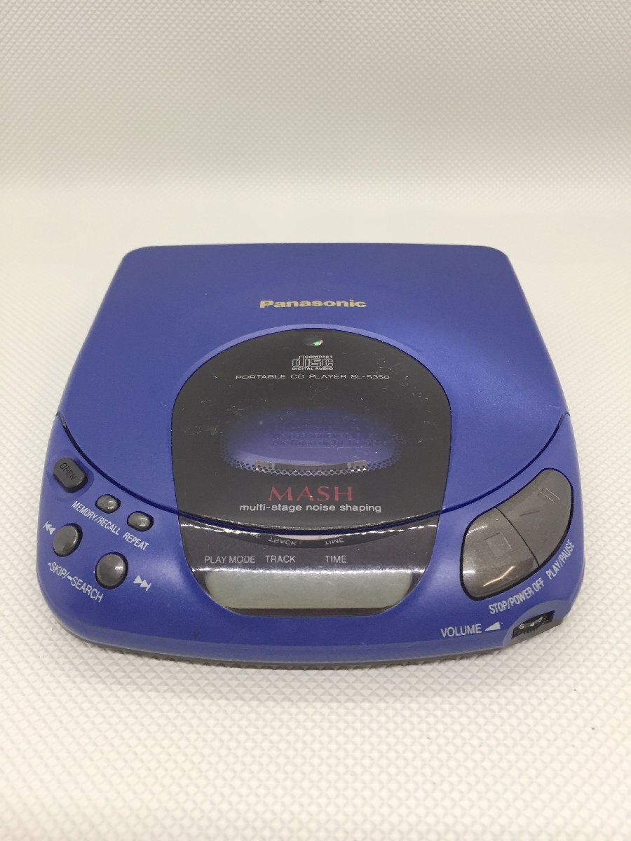 e499 Panasonic パナソニック SL-S350 ポータブル CDプレーヤー PORTABLE CD PLAYER MASH 保証あり 250107(CDプレーヤー)｜売買された ...