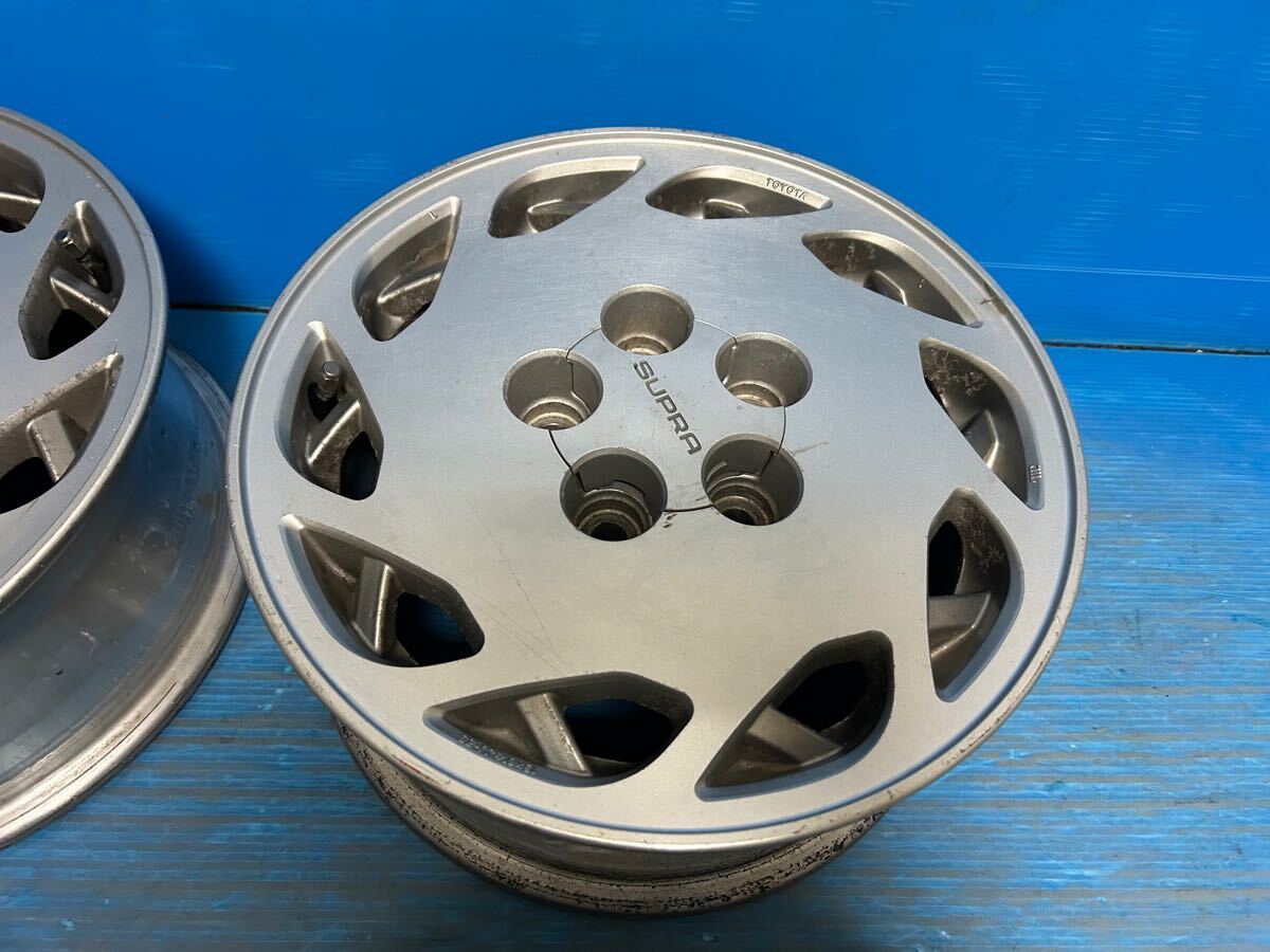 トヨタ純正 スープラ SUPRA GA70 JZA70 15X6.5JJ +35 114.3/5H 4本 マークⅡ ヴェロッサ 70 スープラ ...