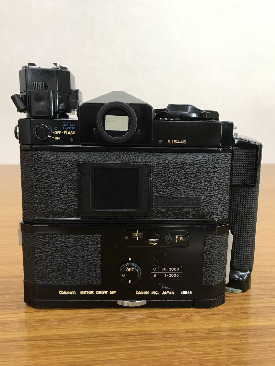 Canonキャノン F-1 Lake Placid 1980 Model Body NFD 50mm f/1.8 Lens Motor ...