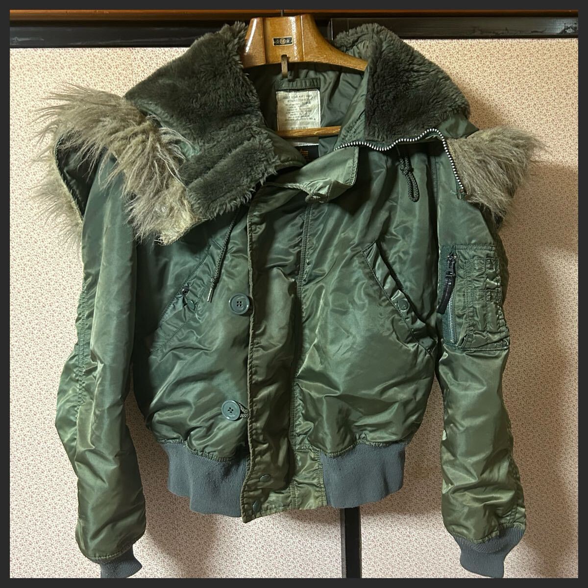 アルファインダストリーズ N-2B フライトジャケット ミリタリー ALPHA 古着(ジャケット、上着)｜売買されたオークション情報、yahooの商品情報をアーカイブ公開 - オークファン ...