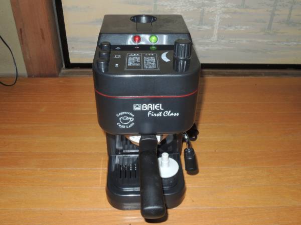 BRIEL ファーストクラス エスプレッソマシン ES-13J 品(エスプレッソマシン)｜売買されたオークション情報、yahooの商品情報をアーカイブ公開 - オークファン（aucfan.com）