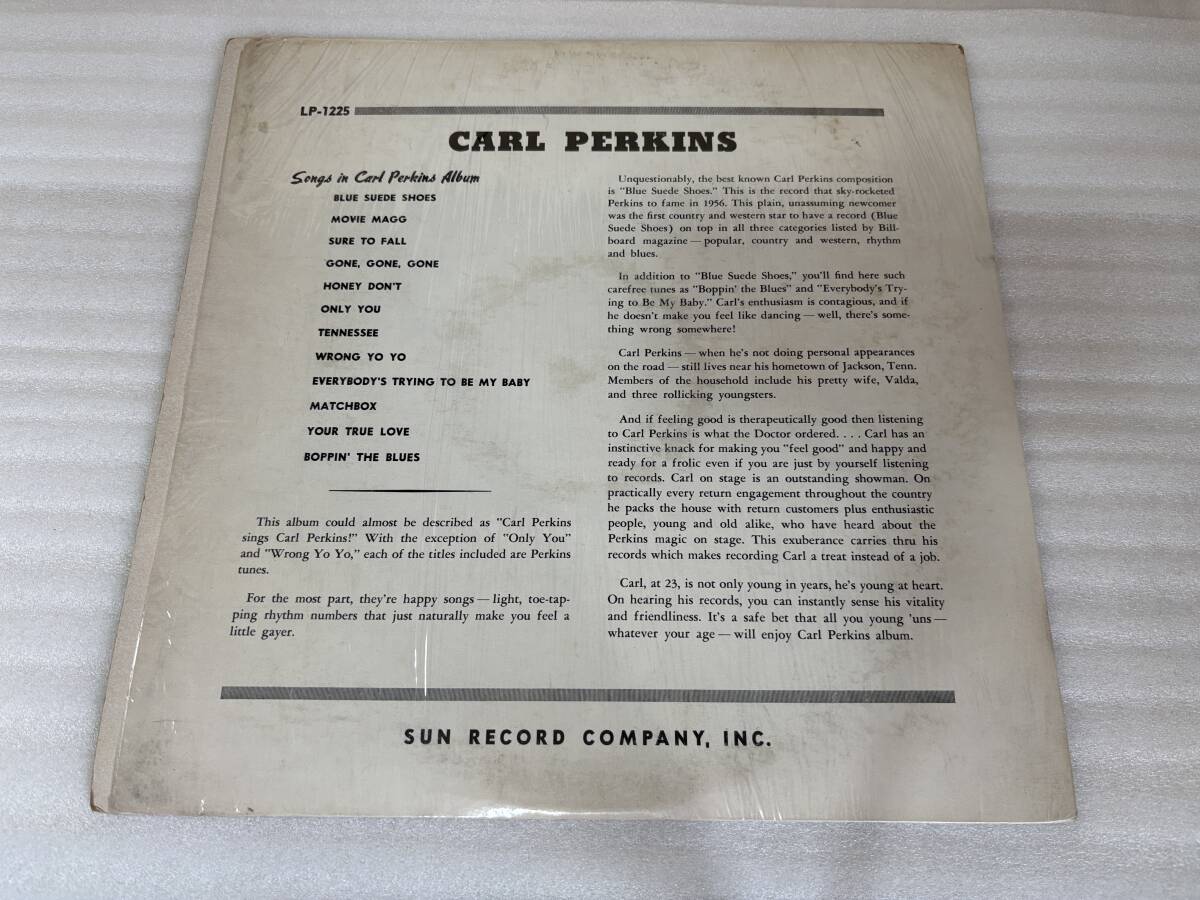 Carl Perkins/Sun LP-1225/Dance Album Of Carl Perkins/1957(C)｜売買されたオークション情報、yahooの商品情報をアーカイブ公開 ...