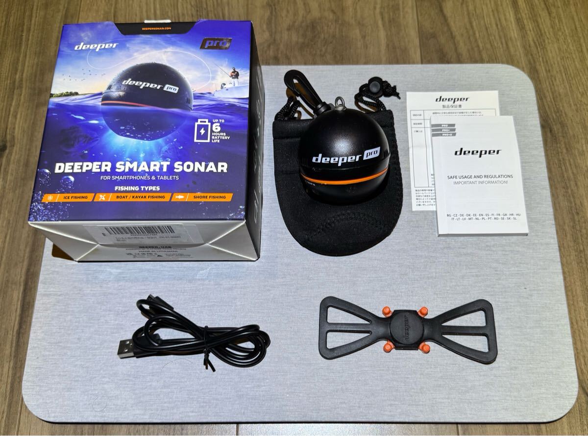 deeper pro DEEPER SMART SONAR sup GPS 魚探(フィッシング)｜売買されたオークション情報、yahooの商品 ...
