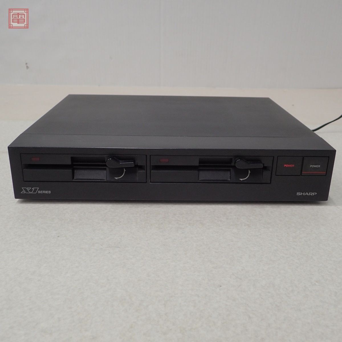 1円〜 シャープX1 ミニフロッピーディスクドライブ CZ-501F MINI FLOPPY DISK DRIVE SHARP 通電のみ確認 ...