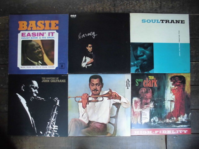 訳あり JAZZ BIG NAME 名盤 LP 54枚セット COLTRANE/FARMER/CLARK/BASIE/ROLLINS/BROWN/PEPPER/BUD/JJ/WESGARNER ...