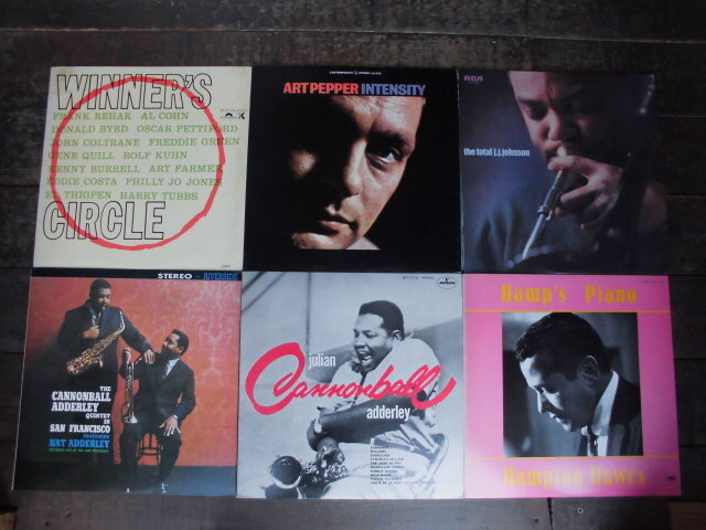 訳あり JAZZ BIG NAME 名盤 LP 54枚セット COLTRANE/FARMER/CLARK/BASIE/ROLLINS/BROWN/PEPPER/BUD/JJ/WESGARNER ...