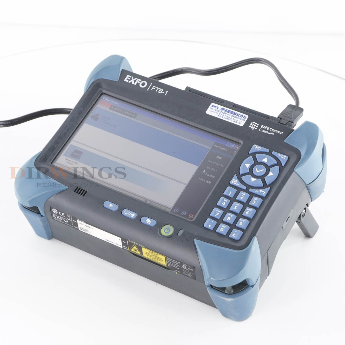 DW 8日保証 FTB-1 FTB-610 FTB-1-NS1826 E FTB-610-NS1826 E EXFO OTDR ケーブル障害位置測定器 メタルケーブル故障位置 ...