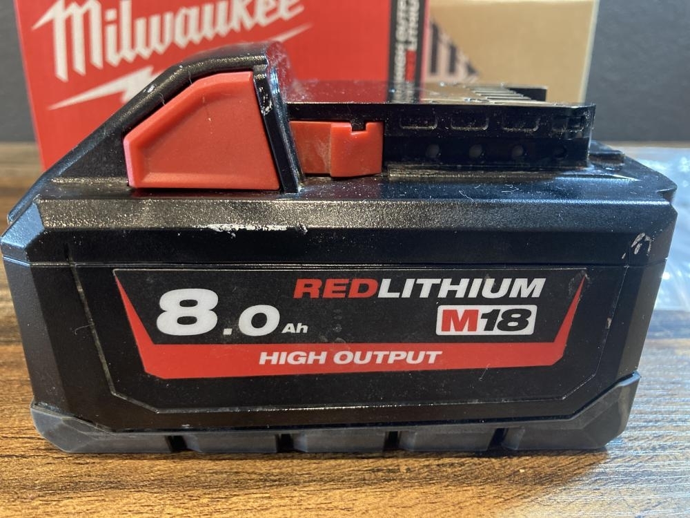 024 おすすめ商品 ミルウォーキー 18V8.0Ahパワーブーストバッテリー M18HB8(その他)｜売買されたオークション情報、yahoo ...