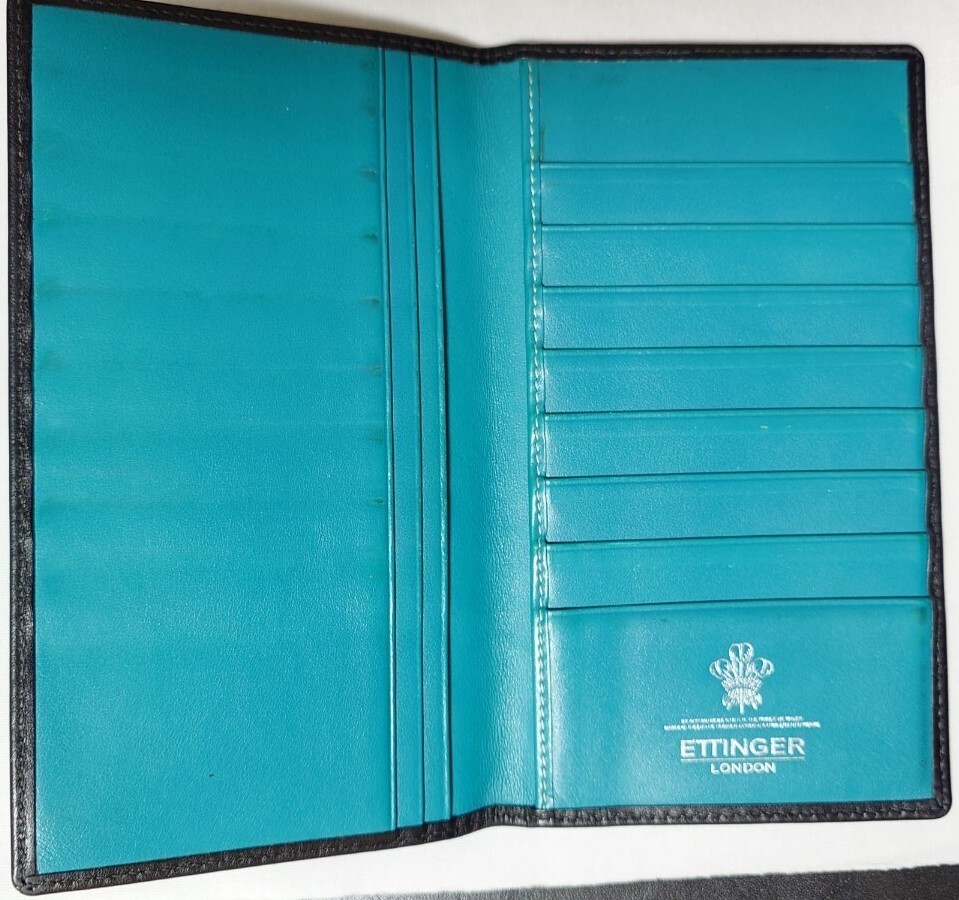 ETTINGER COATWALLET ターコイズ 長財布 薄財布(長財布（小銭入れなし）)｜売買されたオークション情報、yahooの商品情報をアーカイブ公開 - オークファン（aucfan.com）