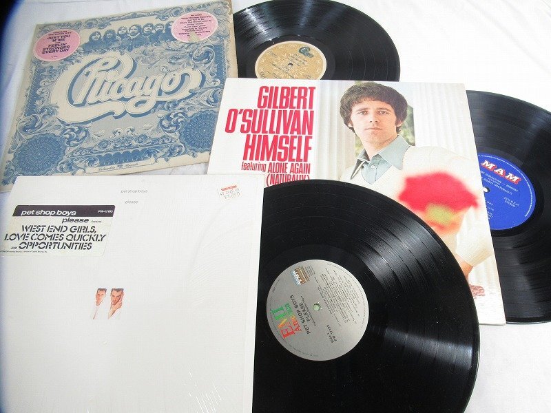 US UK盤 洋楽ROCK LP 8組 G FORCE / CHRISTOPHER CROSS / JEFFERSON STARSHIP / pet shop boys 他 ロックレコード_東 ...