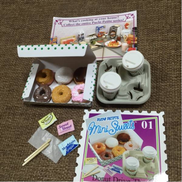 ぷちサンプル USA mini sweets ミニスイーツ ①ドーナツセット(食玩、おまけ)｜売買されたオークション情報、yahooの商品情報 ...