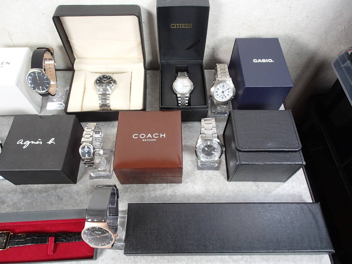 腕時計 大量 250点 14kg セット まとめ SEIKO/CITIZEN/CASIO/COACH/DIESEL/SKAGEN/THE ...