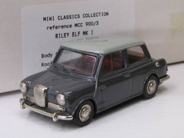MINI CLASSIC RILEY ELF MK1 ライレー エルフ グレー 箱付 1/43(乗用車)｜売買されたオークション情報 ...