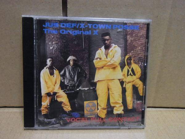 JUS DEF / X-TOWN POSSE THE ORIGINAL X / VOCAL FULL CONTACT(ラップ、ヒップホップ ...