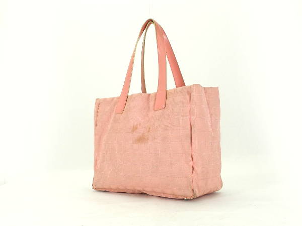 1円 シャネル ニュートラベルライン トートバッグ ピンク CW516(ハンドバッグ)｜売買されたオークション情報、yahooの商品情報を ...