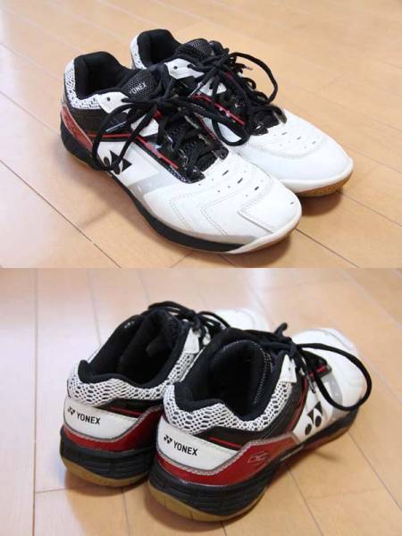 YONEX バドミントンシューズ SHB-65X 27.0cm レッド×ブラック(27.0cm～)｜売買されたオークション情報、yahooの ...