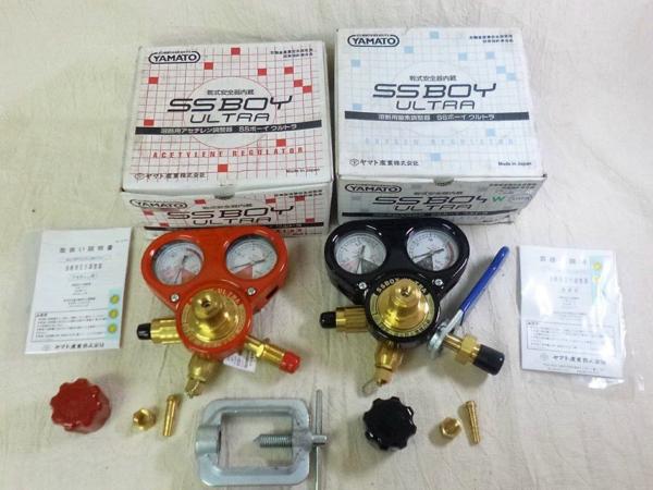 ヤマト YAMATO 溶接 SSBOY-ULTRA 酸素調整器/アセチレン調整器 レギュレーター/アセチレンゲージ(溶接機)｜売買された ...