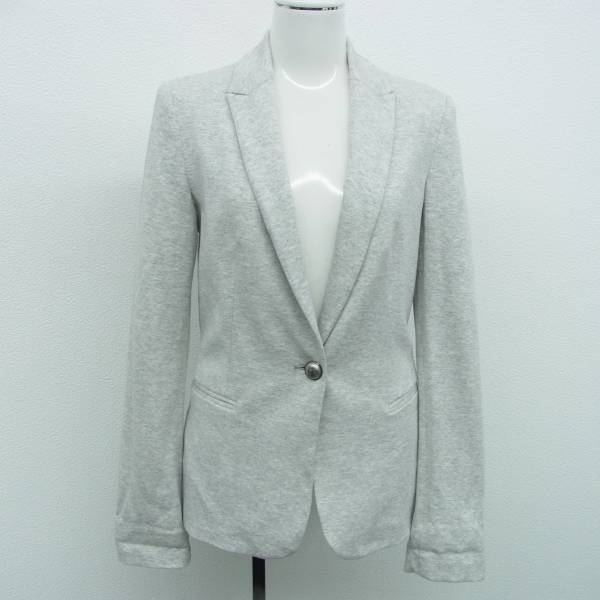 ZARA BASIC ザラ スウェットテーラードジャケット EUR XS ヘザーグレー(テーラードジャケット、ブレザー)｜売買されたオークション情報、yahooの商品情報をアーカイブ公開 ...