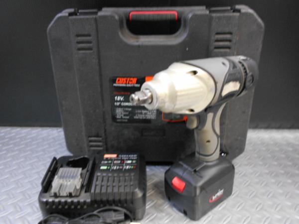 CUSTOR 18V3.0Ah 1/2 コードレスインパクトレンチ CUSTOR-0418 格安スタート(本体)｜売買されたオークション情報 ...