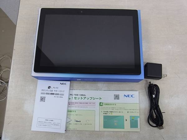 NEC Androidタブレット LAVIE Tab E TE510/BAL PC-TE510BAL 税込/(本体)｜売買されたオークション情報、yahooの商品情報をアーカイブ公開 ...