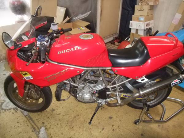 DUCATI 900SS ハーフカウル 公認バーハンドル仕様 FCR テルミニョーニ 初年度登録平成6年 車検無し 走行26332km(ドゥカティ)｜売買されたオークション情報、yahooの ...